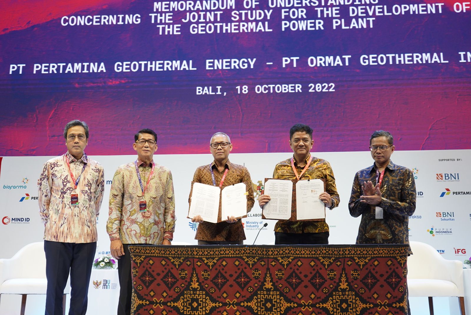 PGE and ORMAT Collaboration to Develop Binary Technology - Pertamina ...