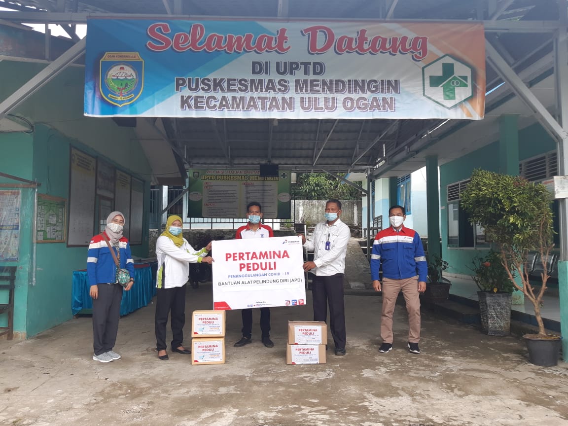 Pertamina Provides APD to Puskesmas and Hospitals in Muara Enim Regency ...
