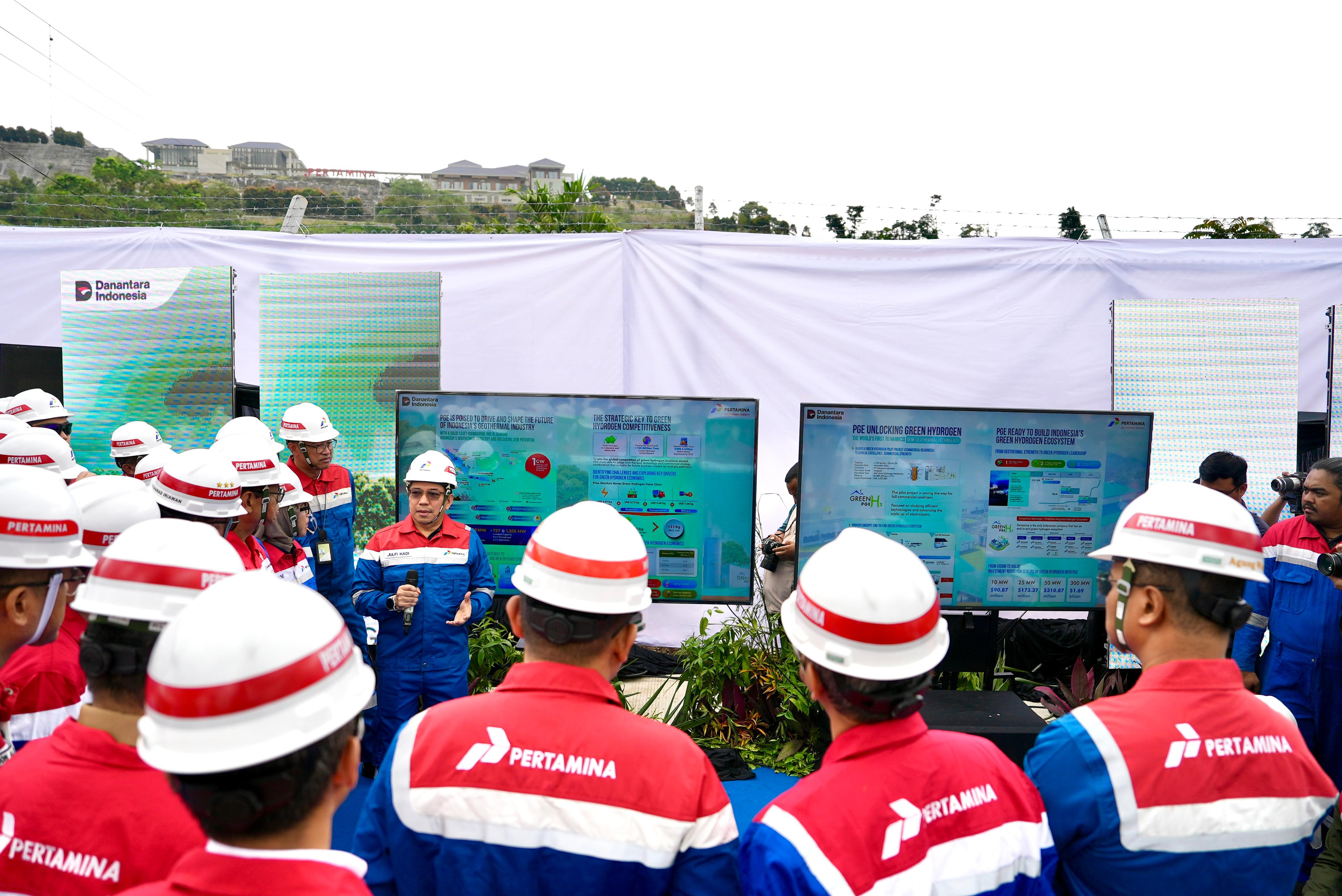 Pertamina Unveils Modern Electrolysis Technology for Green Hydrogen ...